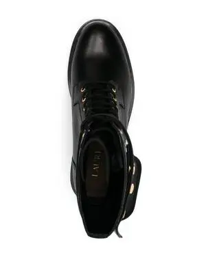 Ralph Lauren Cammie Lace-up Leather Boots