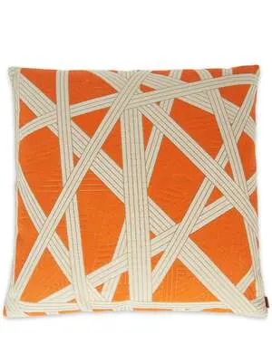 Missoni Nastri Multi-way Stripe Cushion - Orange