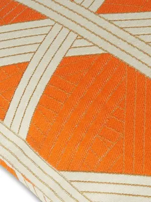 Missoni Nastri Multi-way Stripe Cushion - Orange