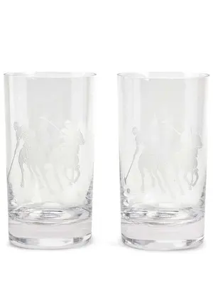 Ralph Lauren Garrett Highball Glasses - Neutrals