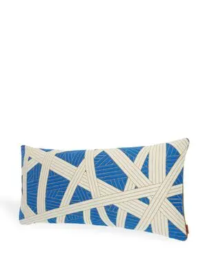 Missoni Nastri Rectangular Cushion - Blue