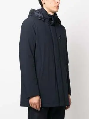 Woolrich Logo-patch Padded Coat