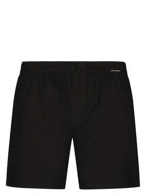 Dolce & Gabbana Elasticated-waist Cotton Boxers - Black