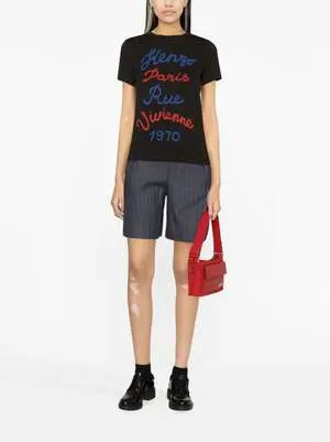Kenzo Slogan-print Cotton T-shirt