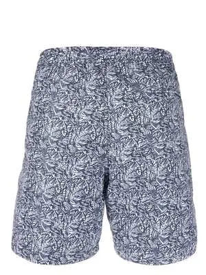 Sunspel Graphic-print Swim Shorts