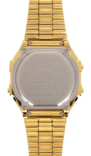 Casio Vintage A168 Series Digital Watch - Gold