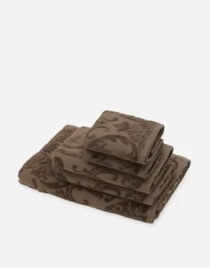 Dolce & Gabbana Set 5 Terry Cotton Towels - Multicolor