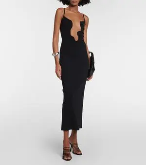 Christopher Esber Salacia Sleeveless Midi Dress - Black
