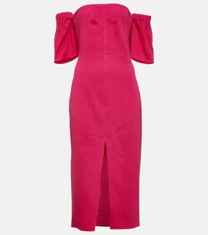 Isabel Marant Off The Shoulder Day Dresses