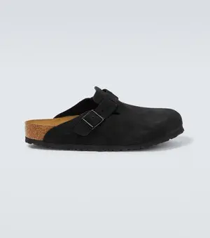 BIRKENSTOCK Boston Sbf Suede Mules