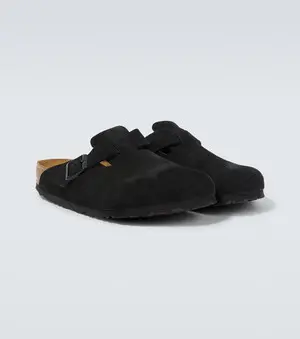 BIRKENSTOCK Boston Sbf Suede Mules