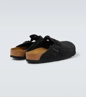 BIRKENSTOCK Boston Sbf Suede Mules