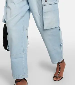 Isabel Marant Étoile Elore Denim Cargo Trousers