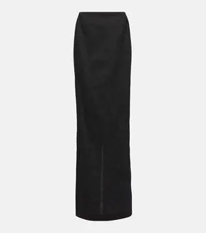 Alaïa Knit Maxi Skirt