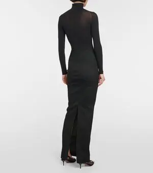 Alaïa Knit Maxi Skirt