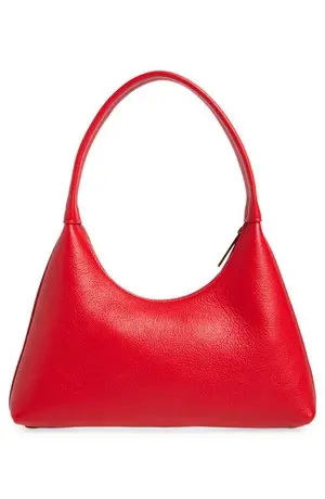 MANSUR GAVRIEL Mini Candy Leather Hobo Bag - Poppy