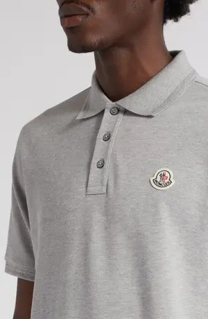 Moncler Maglia Short Sleeve Cotton Polo