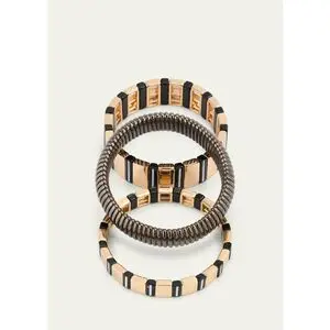 BEN-AMUN The New York Stack Bracelets, Set Of 3