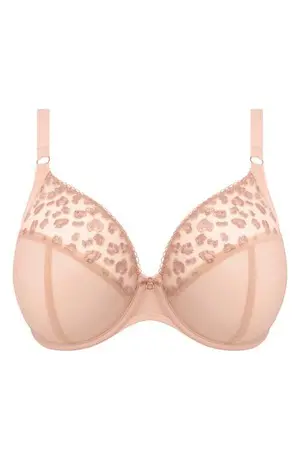 Elomi Namrah Underwire Plunge Bra - Pale Blush