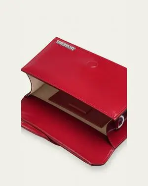 Jacquemus Le Grand Bambino Leather Bag - Red