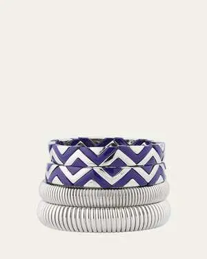 BEN-AMUN The Santorini Stack Bracelets - Multi