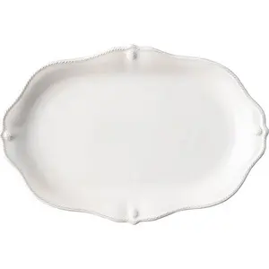 JULISKA Berry & Thread Scalloped Platter - Whitewash