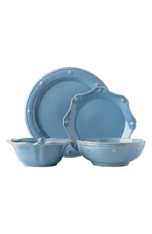 JULISKA Berry And Thread 4-piece Place Setting - Chambray