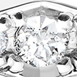 Boucheron Platinum And Diamond Facette Wedding Band