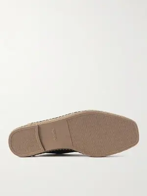 TOM FORD Barnes Suede Backless Espadrilles