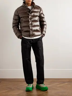 Moncler Lule Logo-appliquéd Quilted Shell Down Jacket