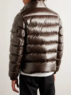 Moncler Lule Logo-appliquéd Quilted Shell Down Jacket