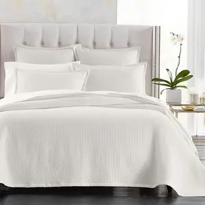 HUDSON PARK COLLECTION Signature Pebbled Matelasse Standard Sham, Single - Silver