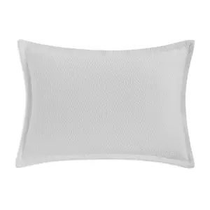 HUDSON PARK COLLECTION Signature Pebbled Matelasse King Sham, Single