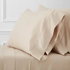 HUDSON PARK COLLECTION 680tc King Sateen Pillowcase, Pair Exclusive - Pumice
