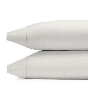 HUDSON PARK COLLECTION 680tc King Sateen Pillowcase, Pair Exclusive - Silver