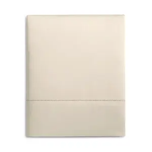 HUDSON PARK COLLECTION 680tc Flat Sateen Sheet, Full Exclusive - Pumice