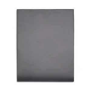 HUDSON PARK COLLECTION 680tc Fitted Sateen Sheet, Twin - Exclusive Charcoal