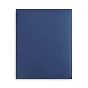 HUDSON PARK COLLECTION 680tc Fitted Sateen Sheet, Twin - Exclusive Navy
