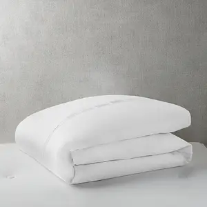 HUDSON PARK COLLECTION Italian Tivoli Embroidered Duvet, King Exclusive - White/silver