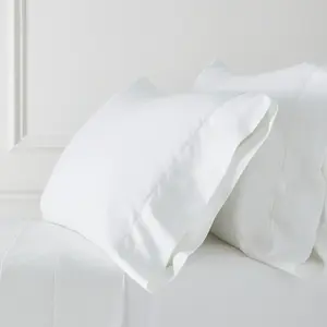 HUDSON PARK COLLECTION 680-thread Count Supima Sateen Sheet Set, King Exclusive - White