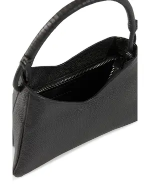 Staud Valerie Leather Shoulder Bag - Black