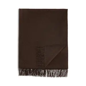 AMICALE CASHMERE 100% Cashmere Throw - Summerina Brown