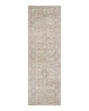 AMBER LEWIS X LOLOI Amber Lewis Zuma Zum-05 Runner Area Rug, 2'7 X 7'9 - Silver/multi