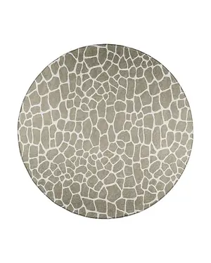 DALYN RUG COMPANY Mali Ml4 Round Area Rug, 6' X 6 - Tan/ Beige