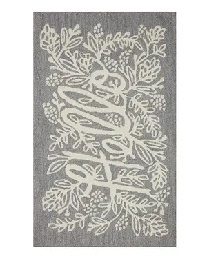 RIFLE PAPER CO. Minnie Min-04 Area Rug, 2'3 X 3'9 - Gray