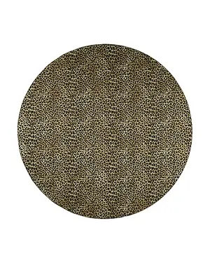 DALYN RUG COMPANY Mali Ml2 Round Area Rug, 8' X 8 - Gold