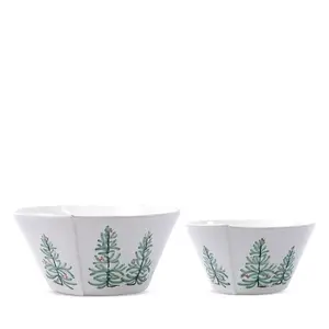 VIETRI Lastra Holiday Stacking Cereal Bowl - Multi