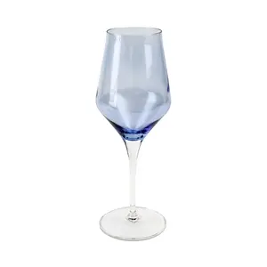 VIETRI Contessa Water Glass - Blue