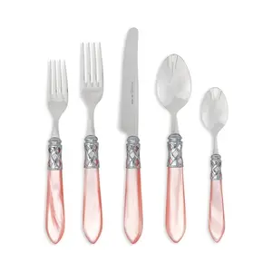 VIETRI Aladdin Brilliant 5-piece Place Setting - Brilliant Light Pink