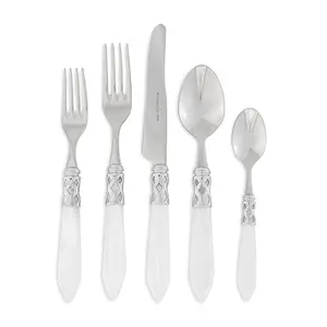 VIETRI Aladdin Brilliant 5-piece Place Setting - White